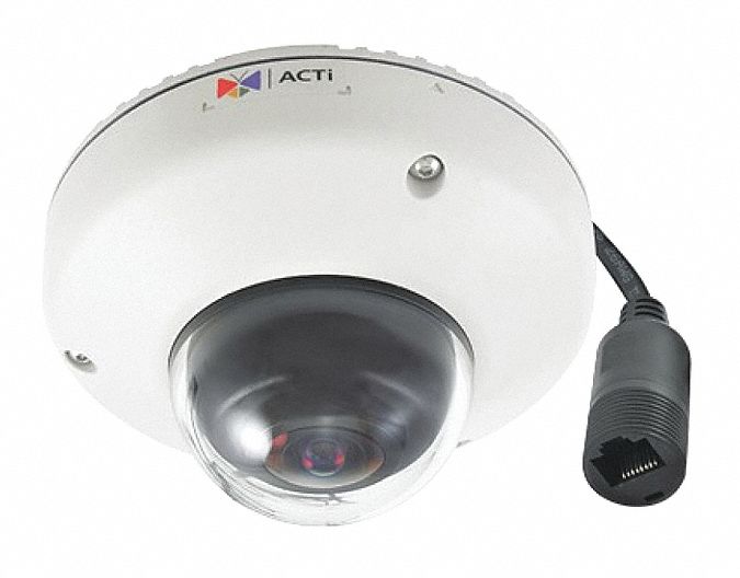 ACTI, Fisheye, Fixed, IP Camera - 45LM21|E921 - Grainger