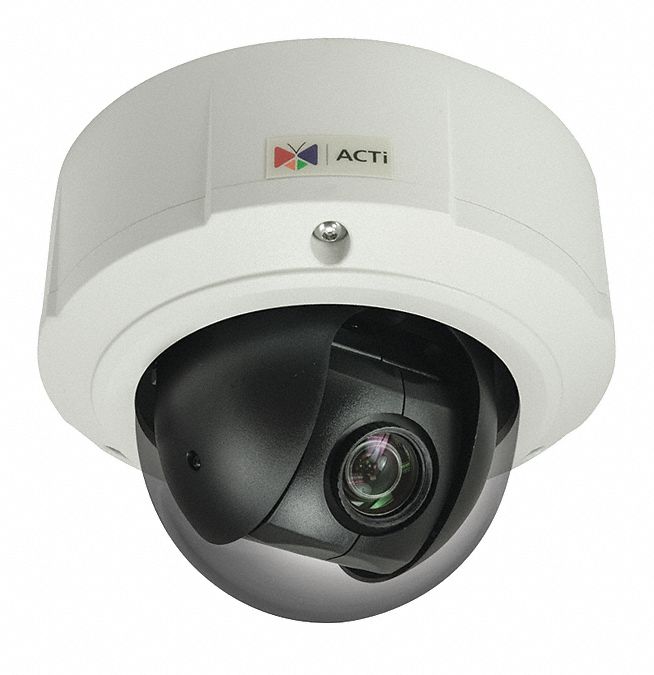 ACTI, Pan-Tilt-Zoom, Zoom, IP Camera - 45LM36|B910 - Grainger
