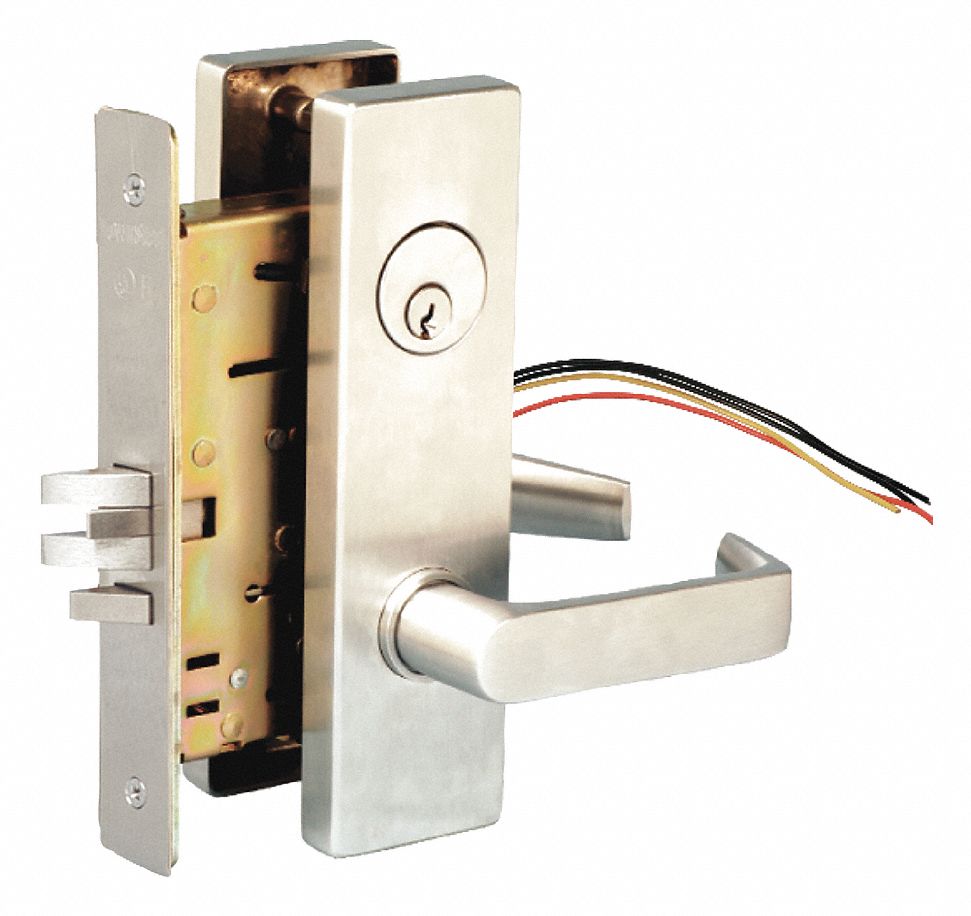 TOWNSTEEL, Storeroom Lever Locksets, Chrome, Door Lockset - 45LU51|MSE ...