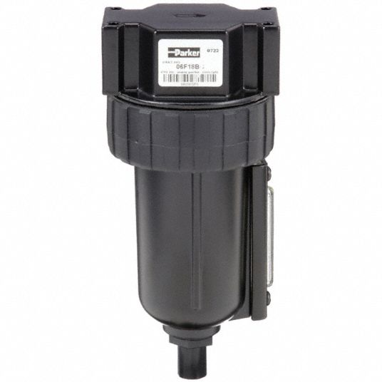 PARKER, Particulate, 1/4 in NPT, Compressed Air Filter - 45LU95|06F18BC ...