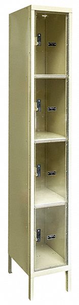 HALLOWELL, 12 in x 18 in x 78 in, 4 Tiers, Box Locker - 45LV73|USVP1288 ...