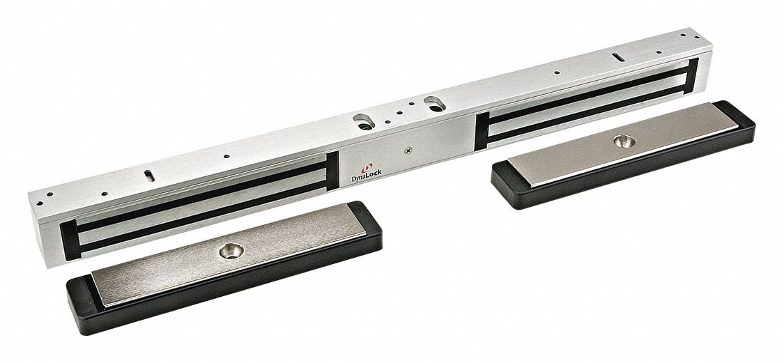 DYNALOCK, 12 3/4 in Lg, 1 1/2 in Wd, Electromagnetic Lock - 45LX07|2282 ...