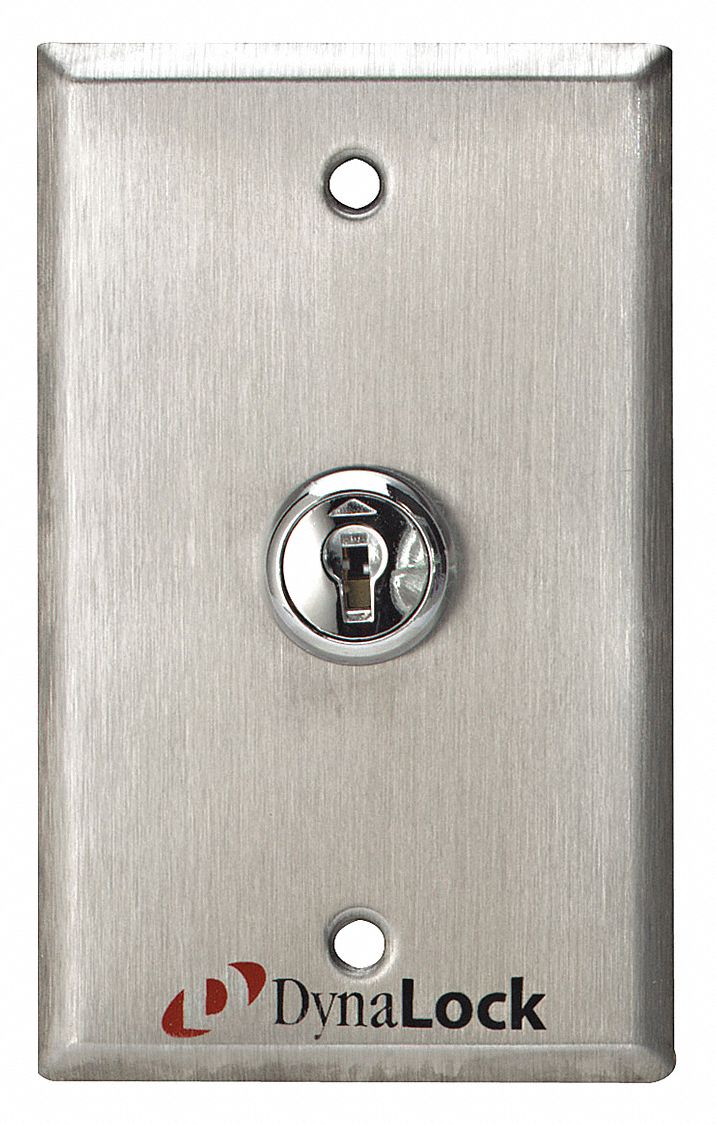 DYNALOCK, 125V AC, Electromagnetic Key Switch - 45LX62|7050 - Grainger