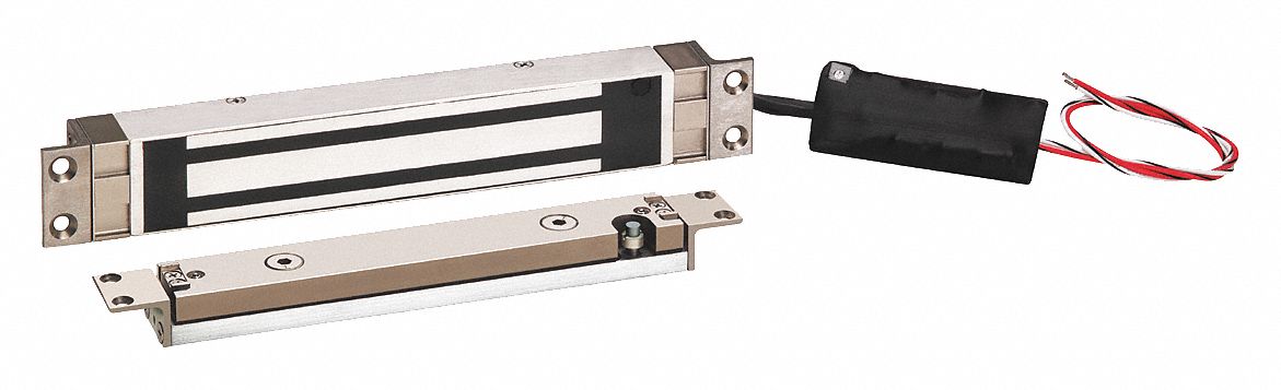 SDC, 10 7/16 in Lg, 1 1/4 in Wd, Electromagnetic Lock - 45LX95|1566ITCD ...