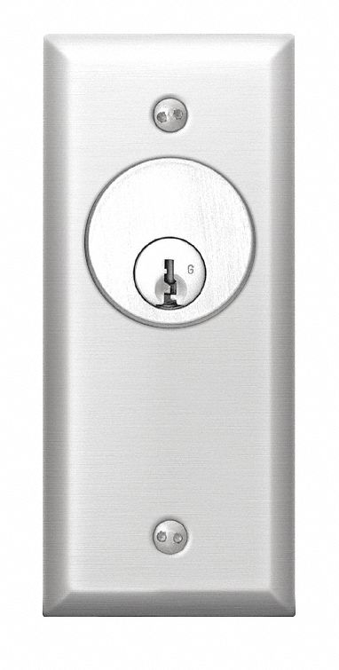 SDC, 30V DC, Electromagnetic Key Switch - 45LY26|701NU - Grainger