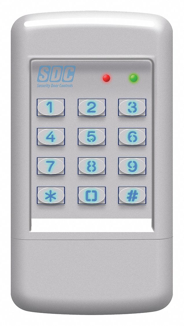 SDC, 5 3/4 in Ht, 1 7/16 in Dp, Electromagnetic Access Keypad - 45LY32 ...