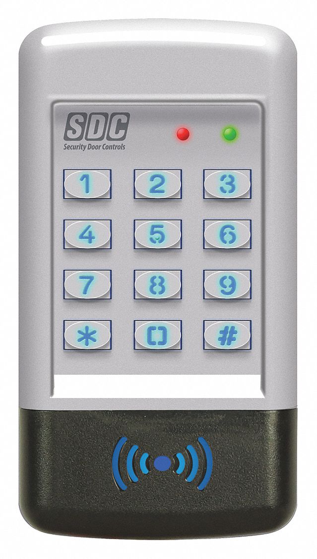 SDC, 5 3/4 in Ht, 1 7/16 in Dp, Electromagnetic Access Keypad - 45LY33 ...