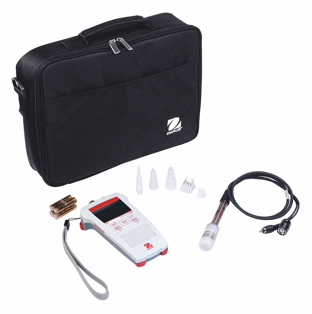 OHAUS, 0 pH to 14 pH, +/-0.01 pH, pH Meter - 45MH98|ST300-G - Grainger
