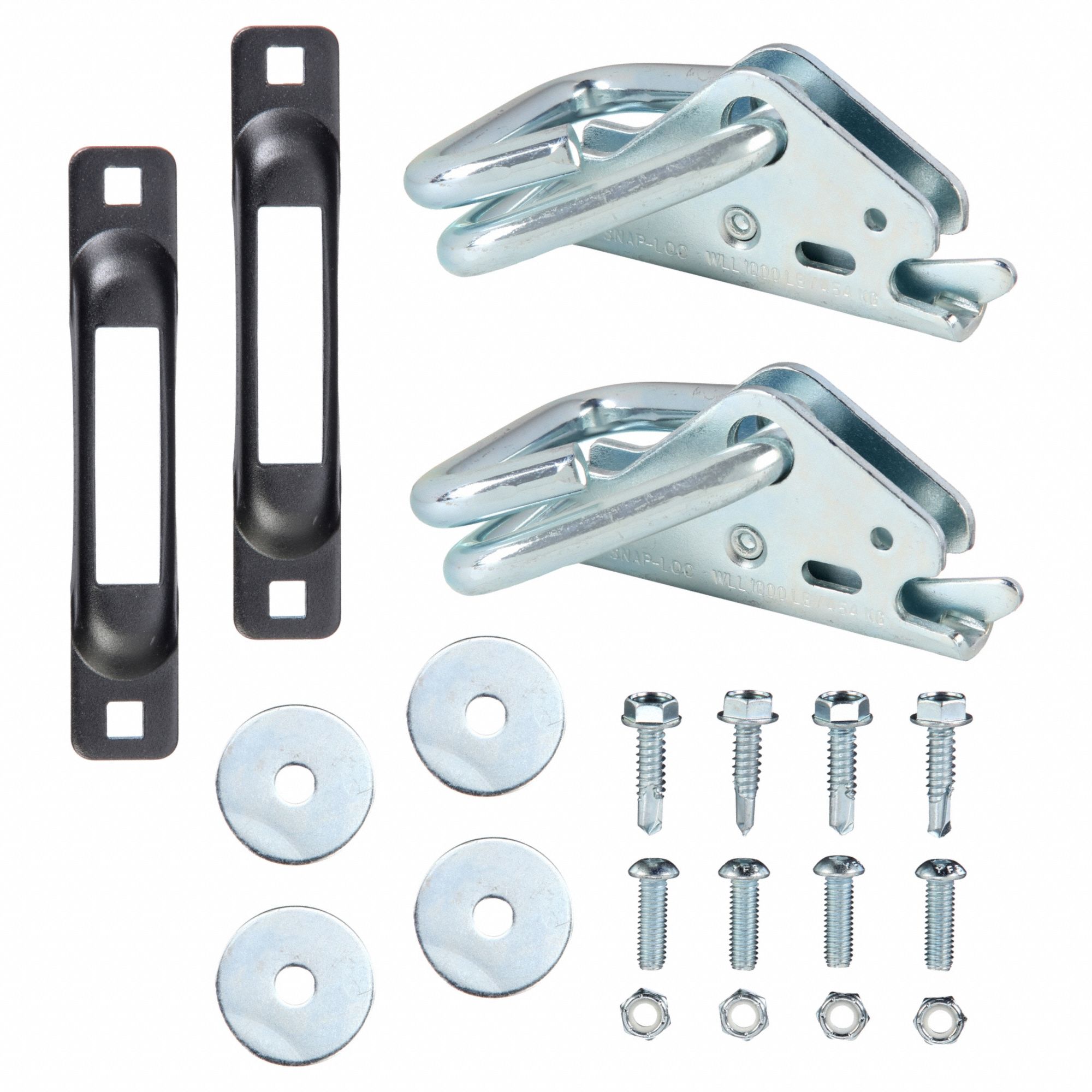 E-Track Anchor & Fitting Kit, 2 Mounting Holes, Tie Down Anchor Kit ...