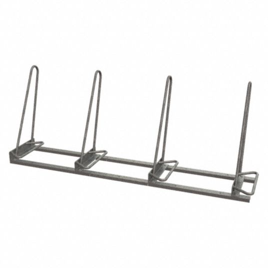 Shark Rack, 4 Bikes, Bike Rack - 45MJ81|SHK-SNG-4-G - Grainger