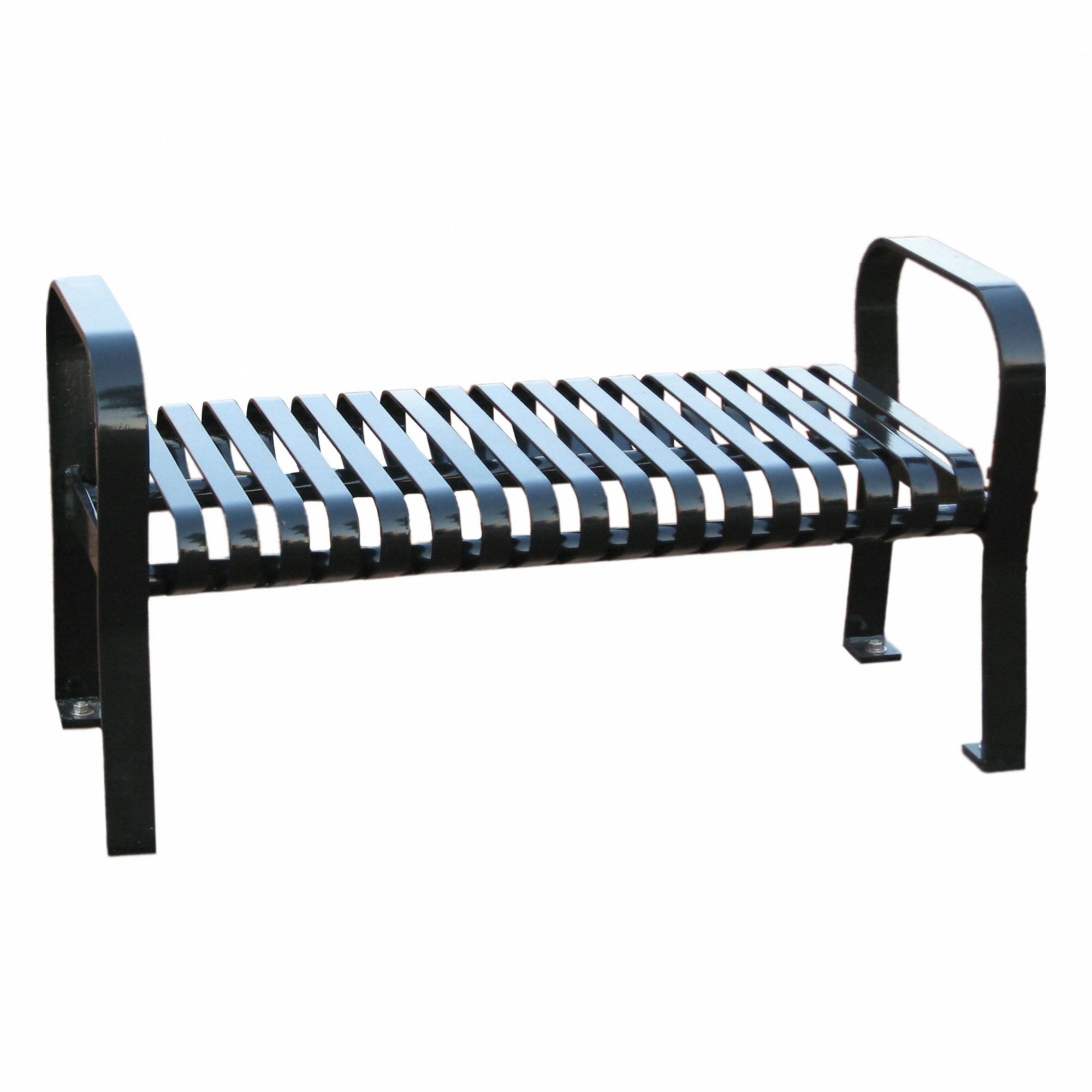 THOMAS STEELE, Carnival, 46 in Overall Lg, Outdoor Bench - 45MK14|CRF-4 ...