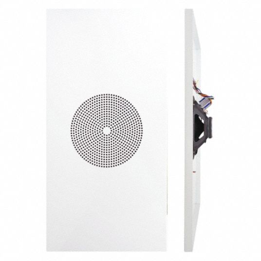 SPECO TECHNOLOGIES, Powered, 2-Way, In-Ceiling Speaker - 45MK46 ...