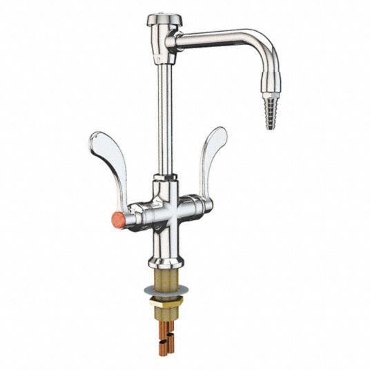WATERSAVER, Faucet, Single-Post, Gooseneck Laboratory Faucet - 45MN82 ...