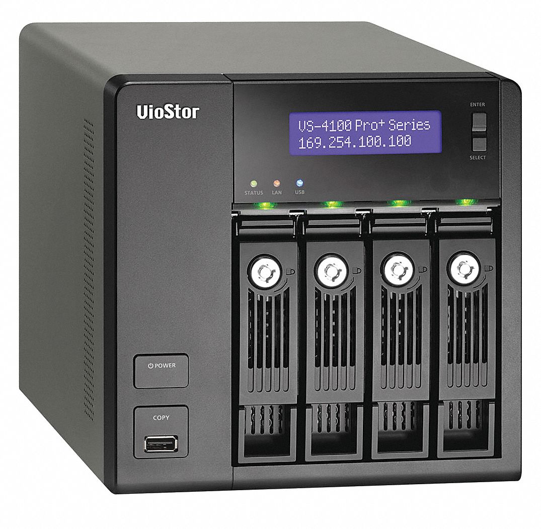 QNAP, 8 Camera Inputs, HDMI Output, Network Video Recorder - 45MP51|VS ...