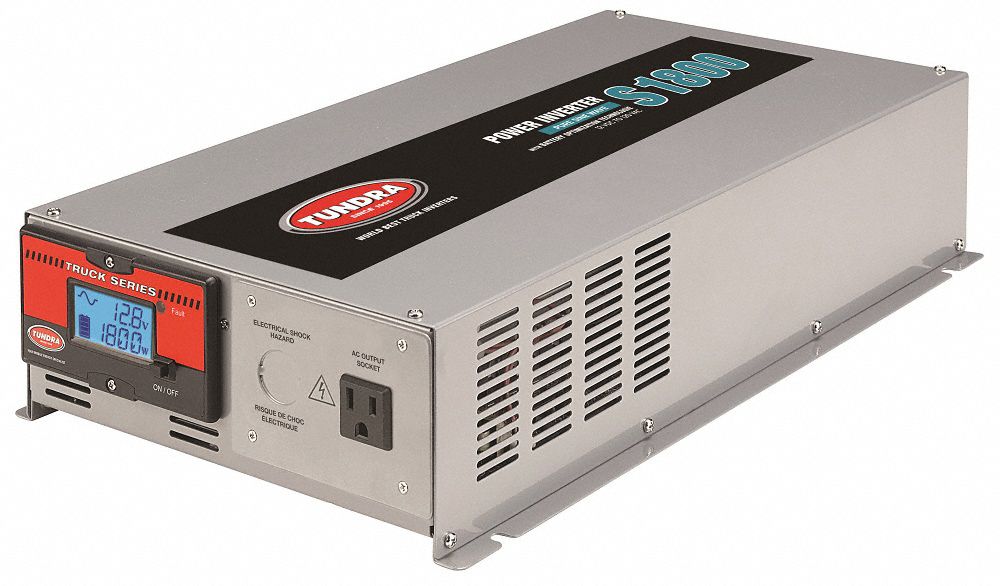 TUNDRA Inverter: Pure Sine Wave, Terminal Blocks, 1,800 W Continuous ...