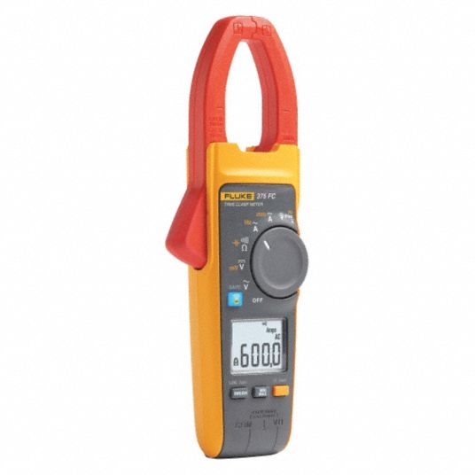 FLUKE, Clamp-Jaw Jaw, CAT III 1000V/CAT IV 600V, Digital Clamp Meter ...
