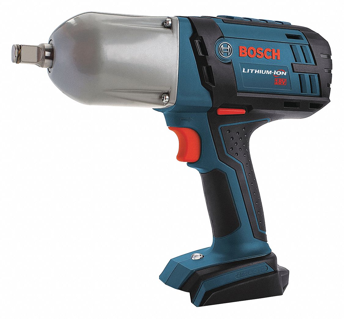 BOSCH Impact Wrench 1 2 In Square Drive Size 500 Ft lb Fastening