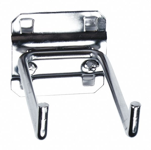 TRITON PRODUCTS, 4 in x 2 1/8 in x 2 1/4 in, 3 Hooks, Double Rod ...