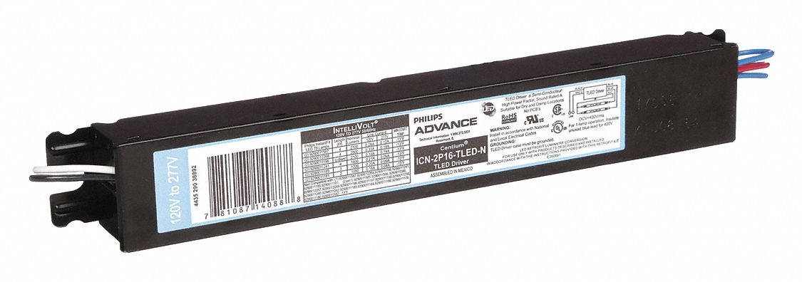 ADVANCE, 1_2 Bulbs Supported, 120 to 277V AC, LED Driver - 45MX70|ICN ...