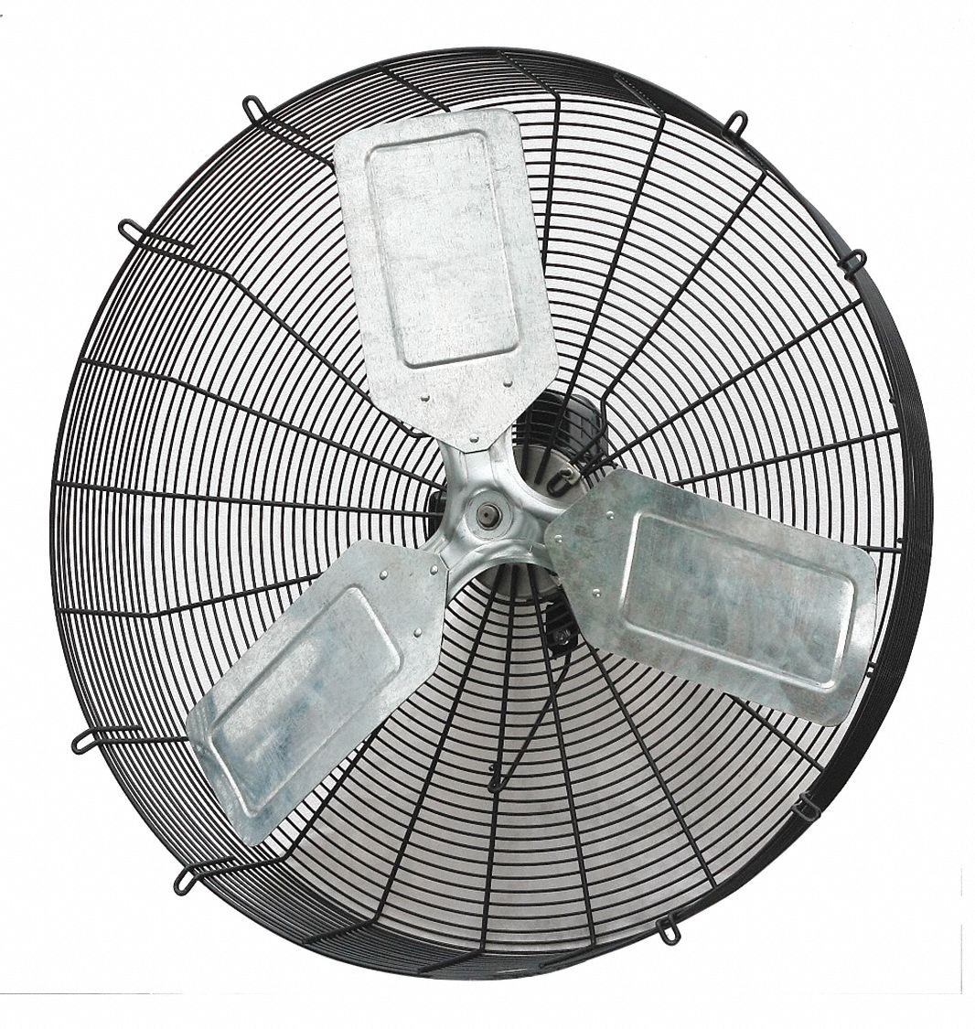 DAYTON, 30 in Blade, 1/3 hp, Guard-Mounted Exhaust Fan - 45MX72|45MX72 ...