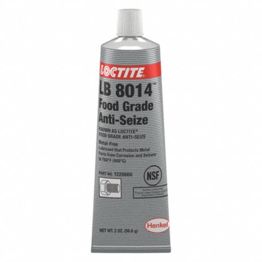 LOCTITE, Tube, 2 oz, Food Grade Anti-Seize - 45MY45|1228666 - Grainger
