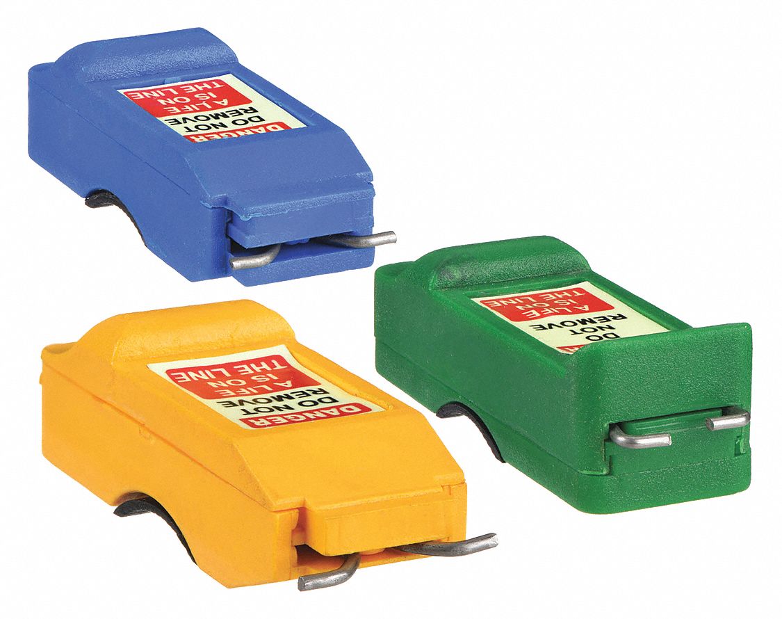 Miniature Circuit Breaker Lockout, 120/277, Slide-On Lockout Type ...