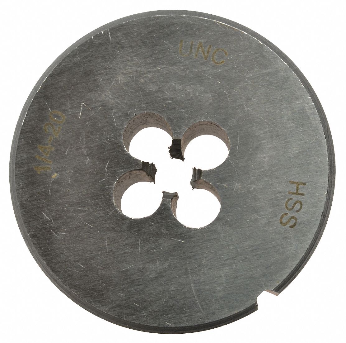 WESTWARD, Solid, 1/4"-20 Thread Size, Round Threading Die - 45N143|314 ...