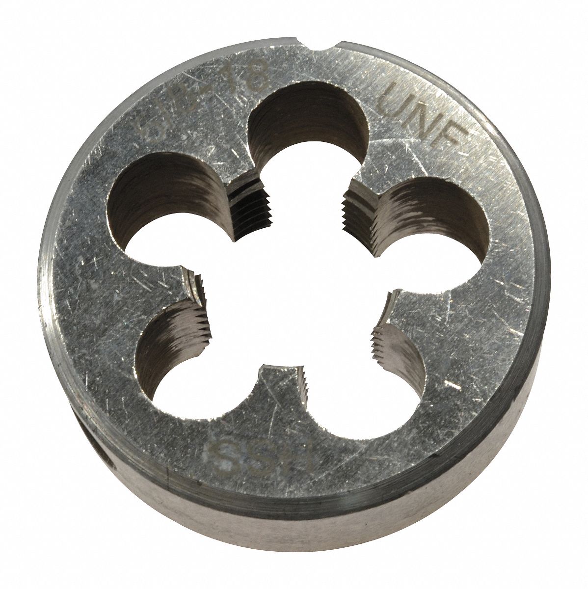 WESTWARD, Solid, 1/4"-28 Thread Size, Round Threading Die - 45N157|314 ...