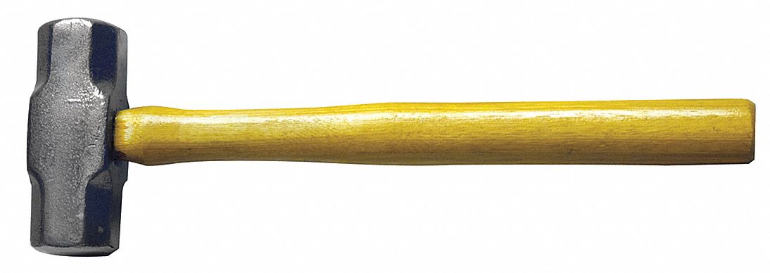 Wood Handle, 4 lb Head Wt, Steel Engineering Hammer - 45NA27|6894537 ...