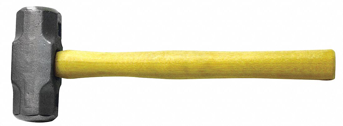 Steel, Wood Handle, Standard Sledge Hammer - 45NA29|6894539 - Grainger