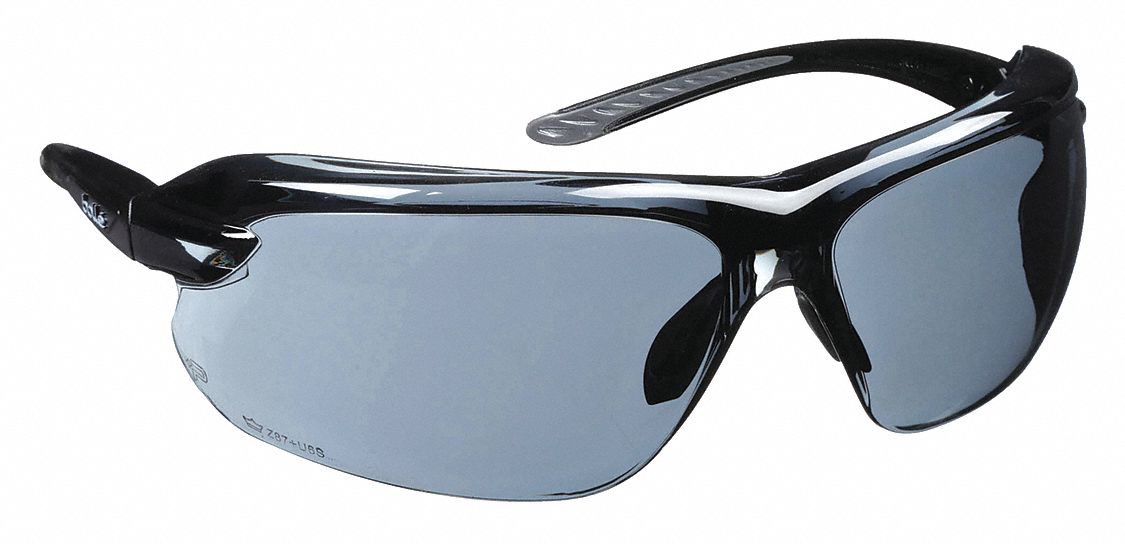 BOLLE SAFETY, Gray Lens, Frameless, Safety Glasses - 45NA42|40182 ...