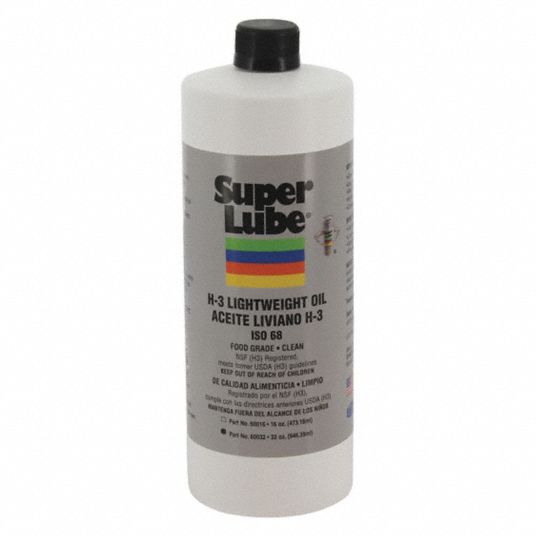 SUPER LUBE, H-3 Lightweight Oil, 1 qt, Hydraulic Oil - 45NA73|60032 ...
