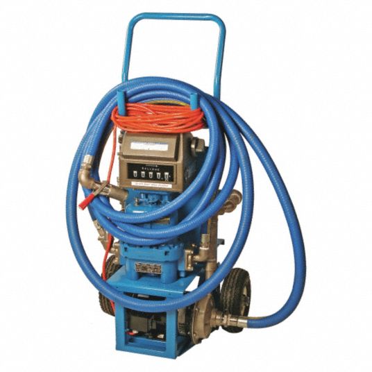 LIQUIDYNAMICS INC., 115 V AC, 1 1/2 hp HP, Electric Operated Drum Pump ...