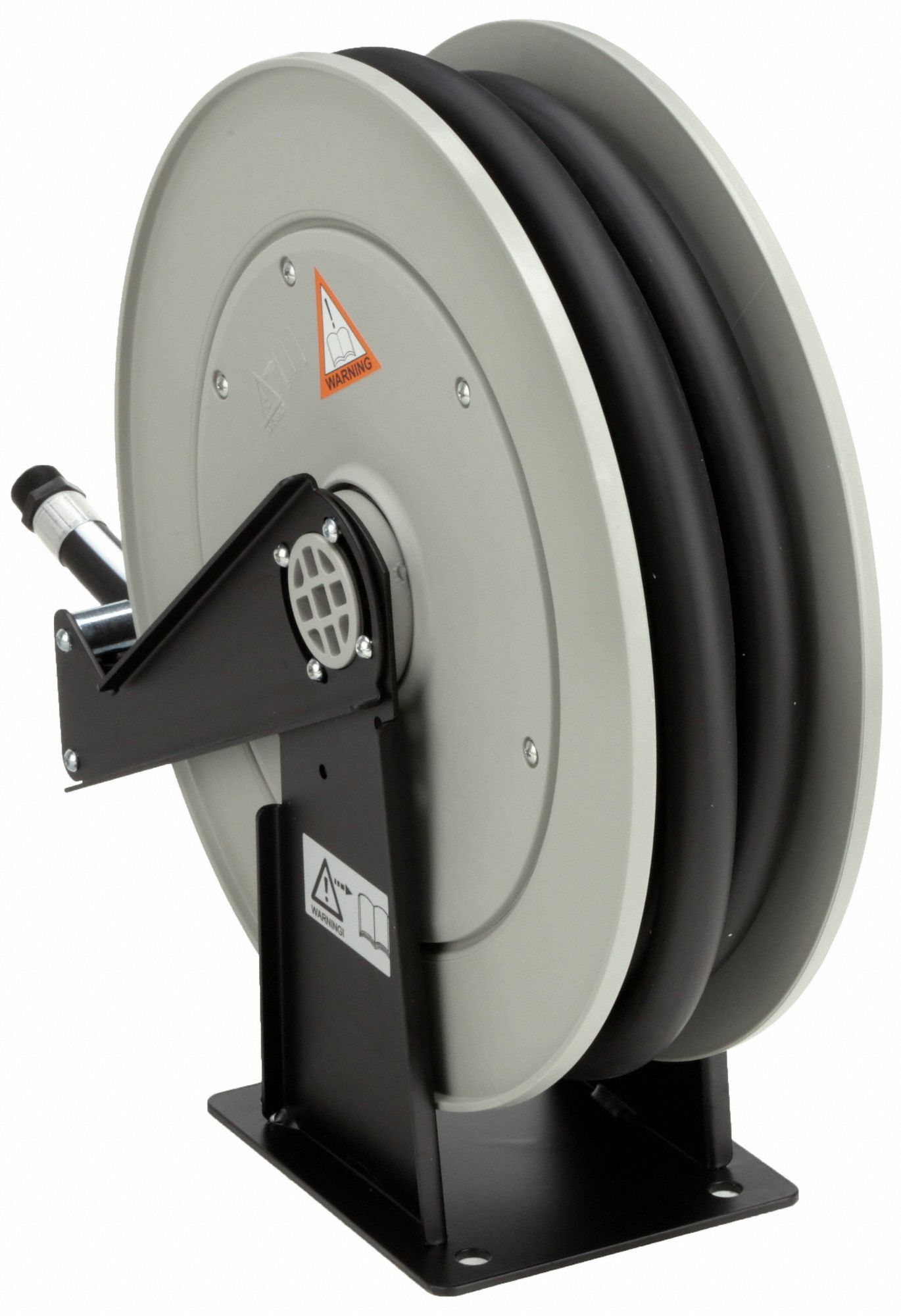 LIQUIDYNAMICS INC. Spring Return Hose Reel: 25 ft (3/4 in I.D.), 3/4 in ...
