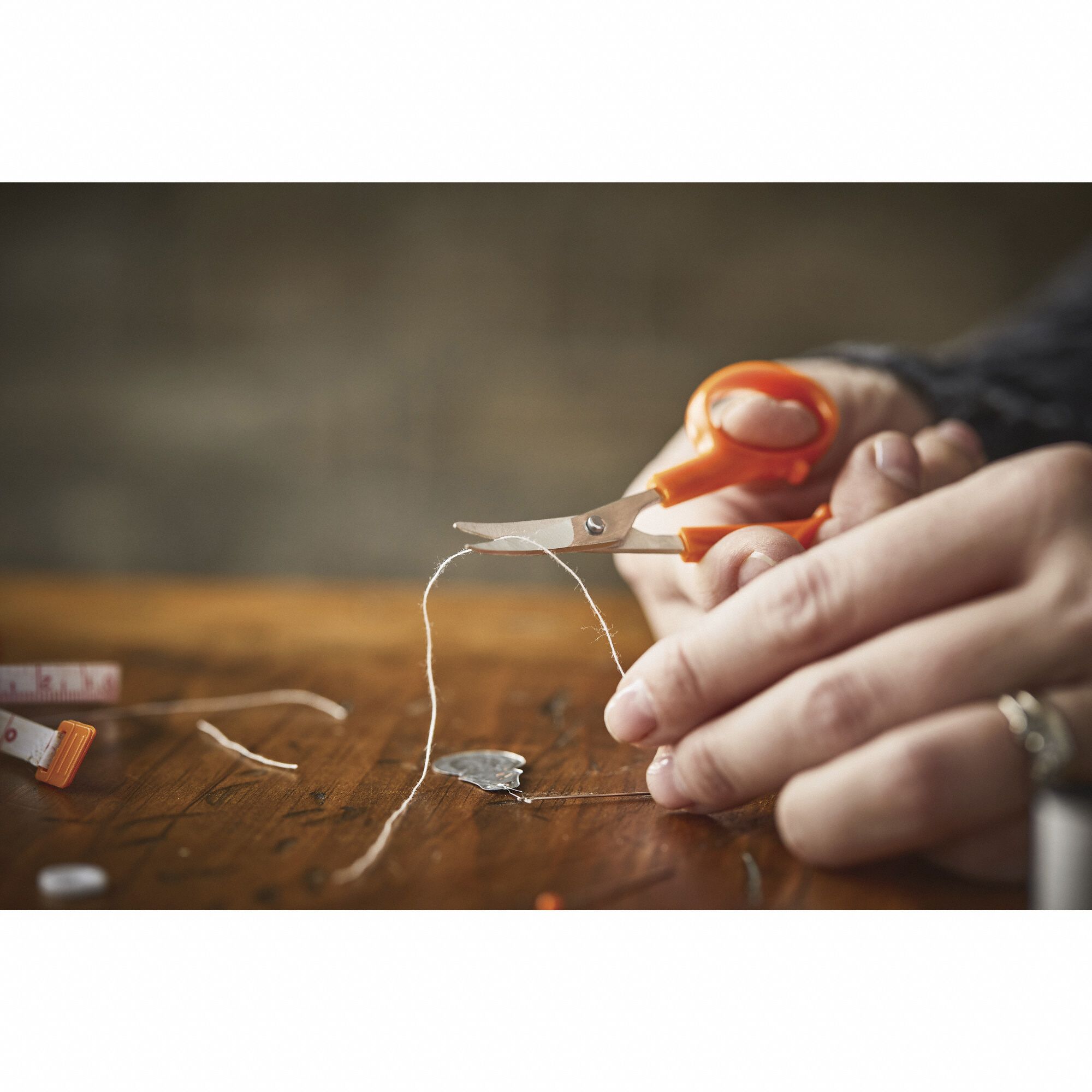 FISKARS Curved Scissors: Ambidextrous, 4 in Overall Lg, Curved ...