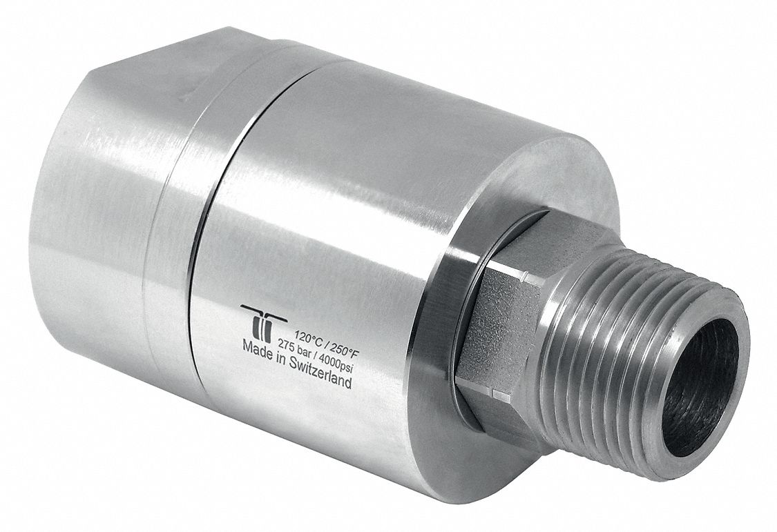 MOSMATIC, Straight, Nickel-Plated Brass, Rotary Union - 45NF31|34.854 ...