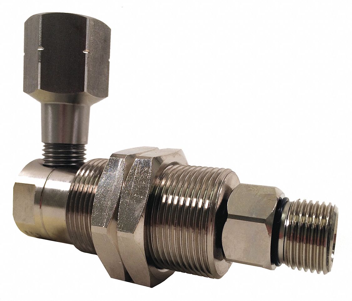 MOSMATIC, Elbow, Nickel-Plated Brass, Rotary Union - 45NF38|37.463 ...