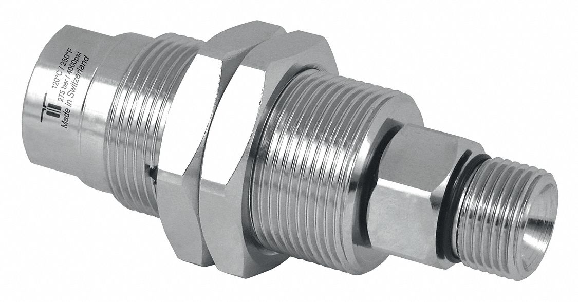 MOSMATIC, Straight, Nickel-Plated Brass, Rotary Union - 45NF54|57.063 ...