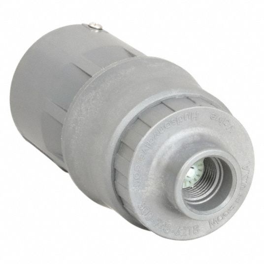 HUDSON VALVE, ABS Plastic, 5 gpm to 40 gpm, Self Contained Float Valve ...