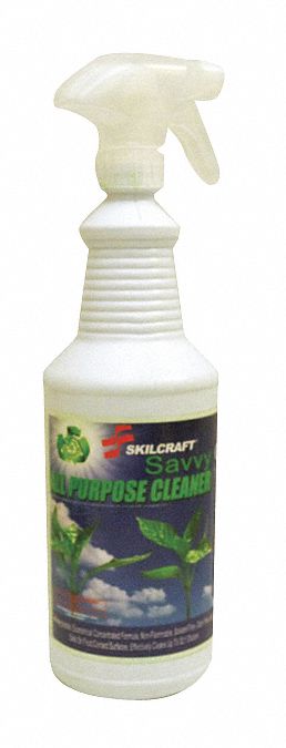 SKILCRAFT All Purpose Cleaner: Trigger Spray Bottle, 32 oz Container ...