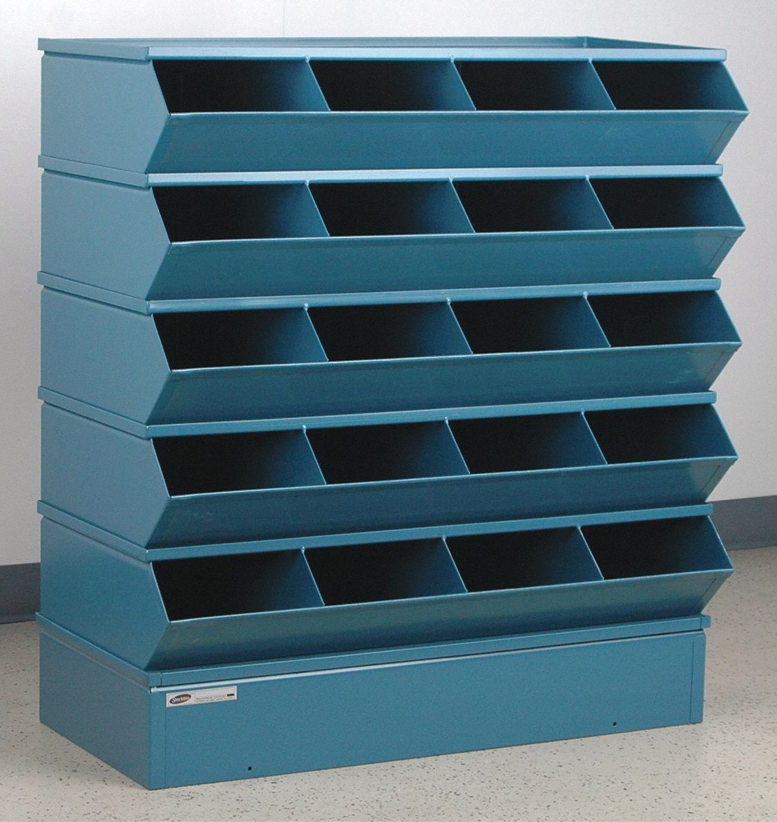 STACKBIN, 9 in x 18 3/4 in x 43 1/2 in, Std, Sectional Stacking Bin ...