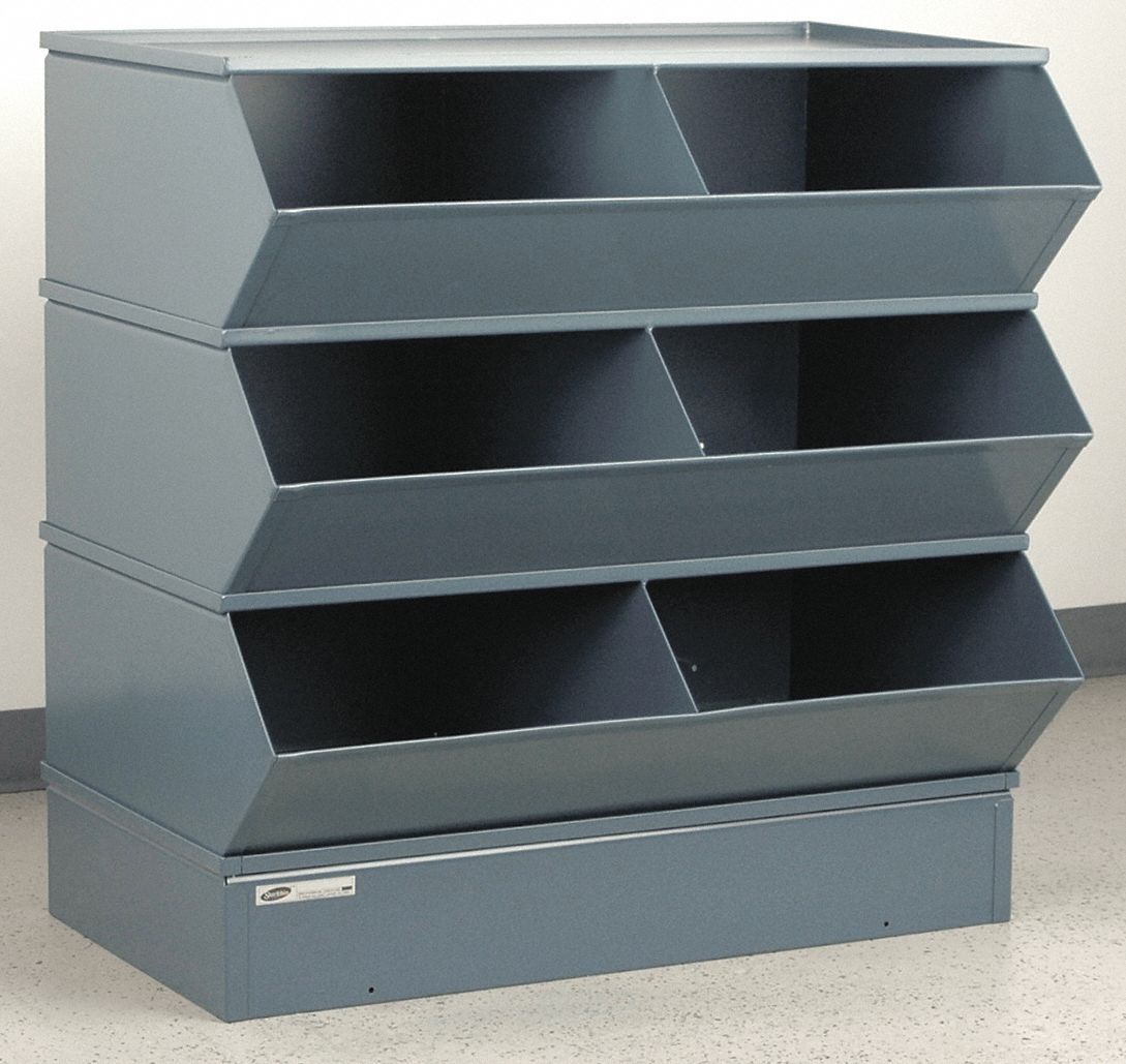 STACKBIN, 37 in x 24 in x 33 in, Std, Sectional Stacking Bin Units ...