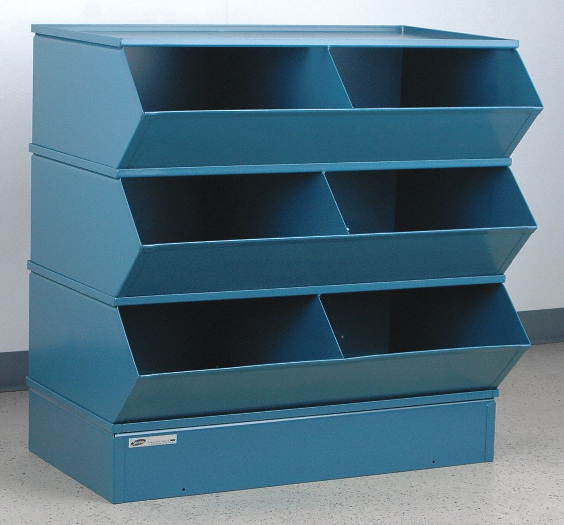 STACKBIN, 37 in x 24 in x 33 in, Std, Sectional Stacking Bin Unit ...