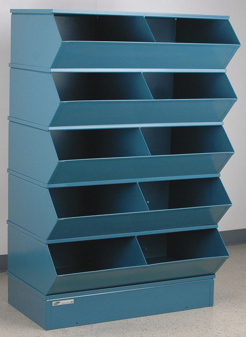 STACKBIN, 37 in x 24 in x 55 in, Std, Sectional Stacking Bin Unit ...