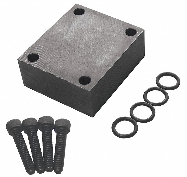 PARKER, Cover Plate, Compatible with D05 Valves, Cover Plate - 45NL43 ...