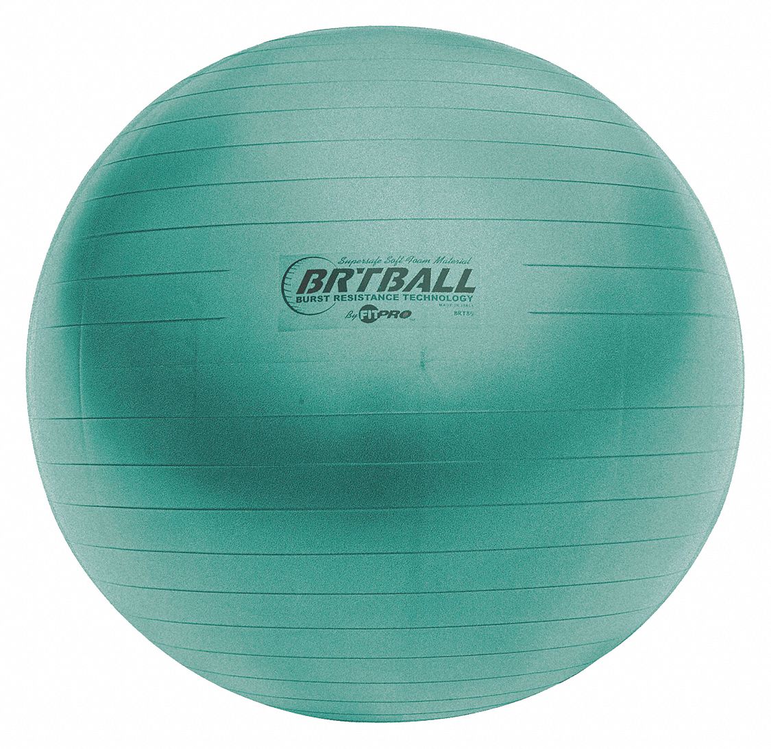 CHAMPION SPORTS, 29.53 in Overall Dia, Green, Exercise Ball - 45NM26 ...