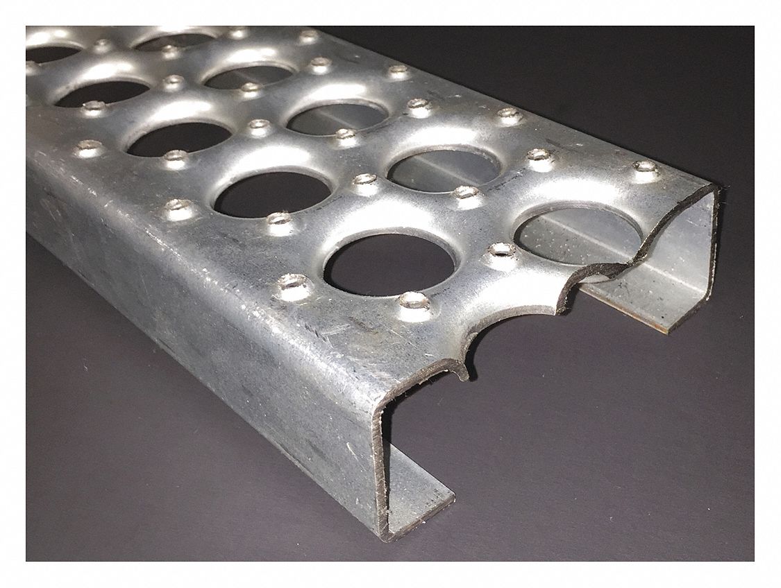 Channel, Open Grip, Ladder Tread Channel - 45NN01|61G13052-12 - Grainger
