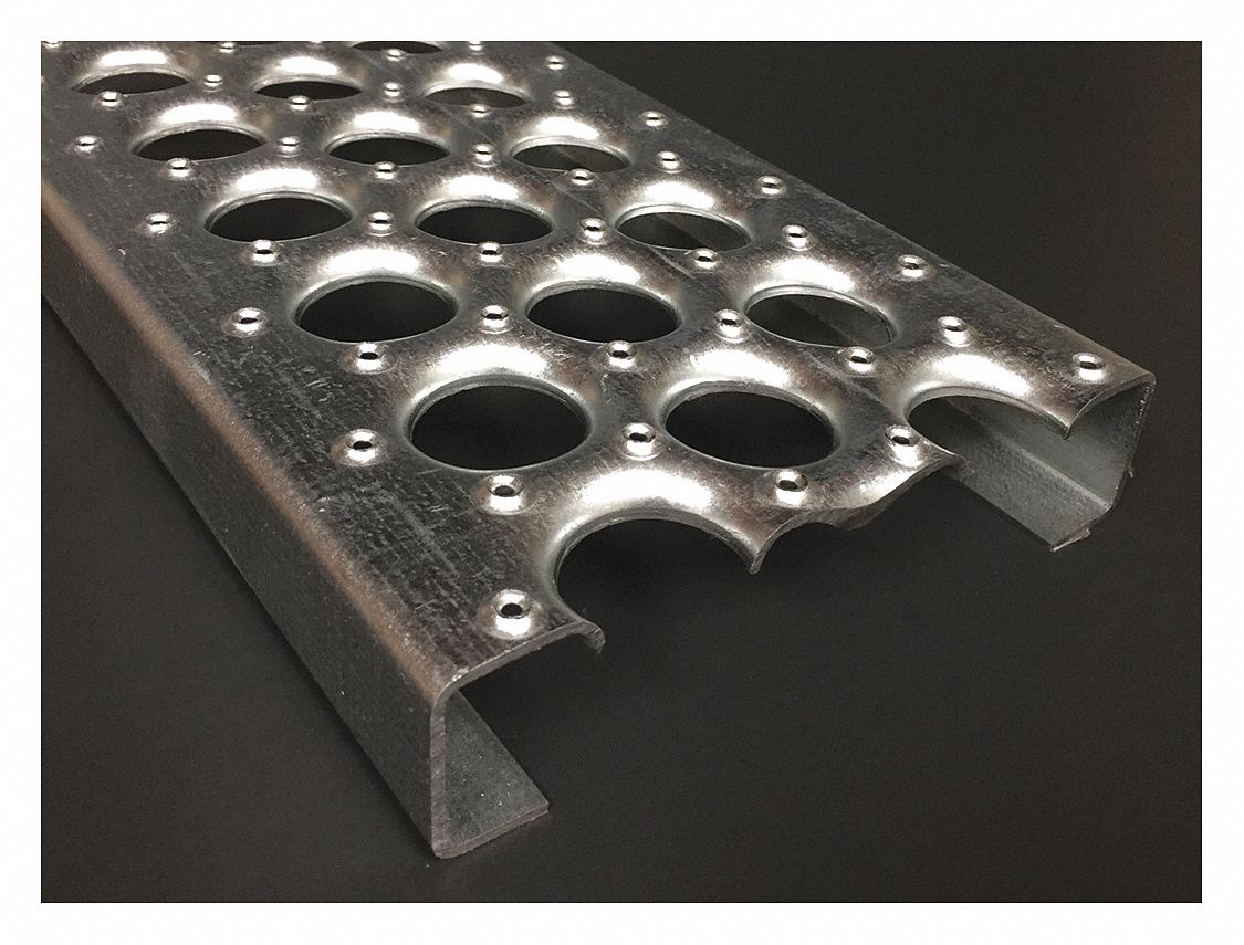 Channel, Open Grip, Ladder Tread Channel - 45NN03|61G13072-10 - Grainger
