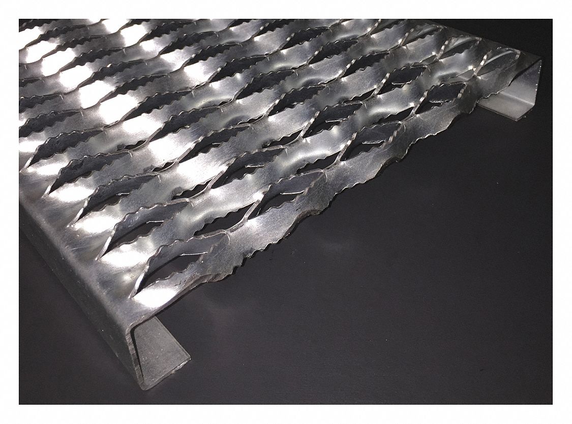 Channel, Serrated, Ladder Tread Channel - 45NN76|3251512-10 - Grainger