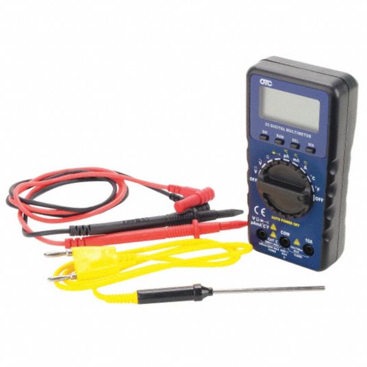 OTC, CAT II 600V, 40 Hz to 400 Hz, Digital Multimeter - 45NU75|3910 ...